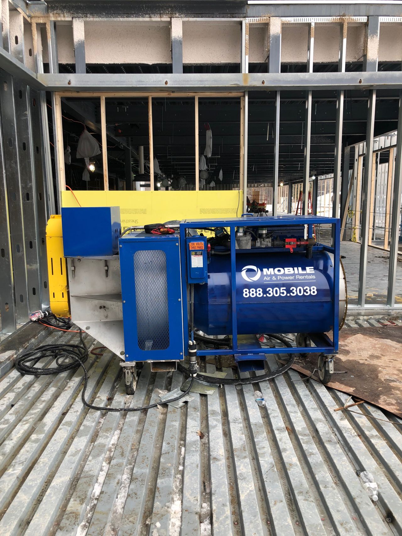 Indirect-Fired Heater Rental | Mobile Air